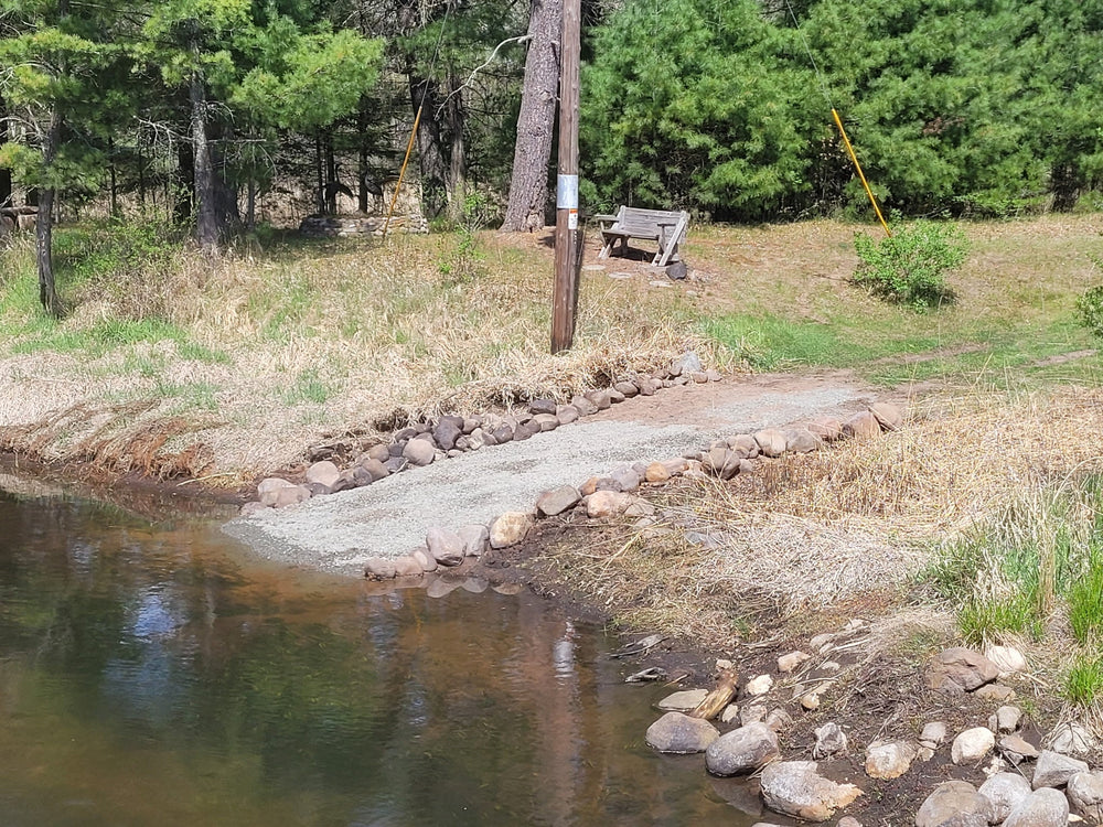 Sloped River Access Stabilization - Geocell – RutGuard