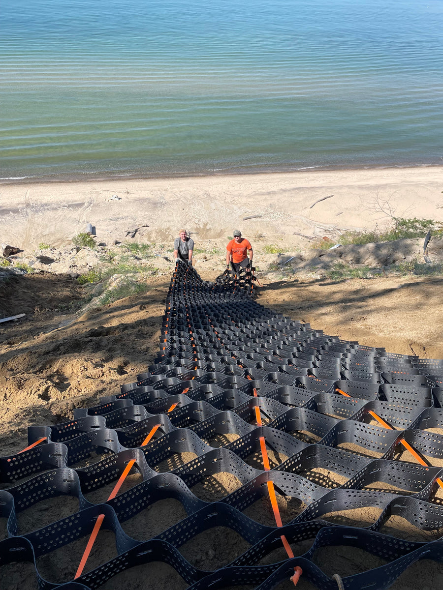 Erosion Protection for Steep Slopes - 45 Degree Inclines – RutGuard