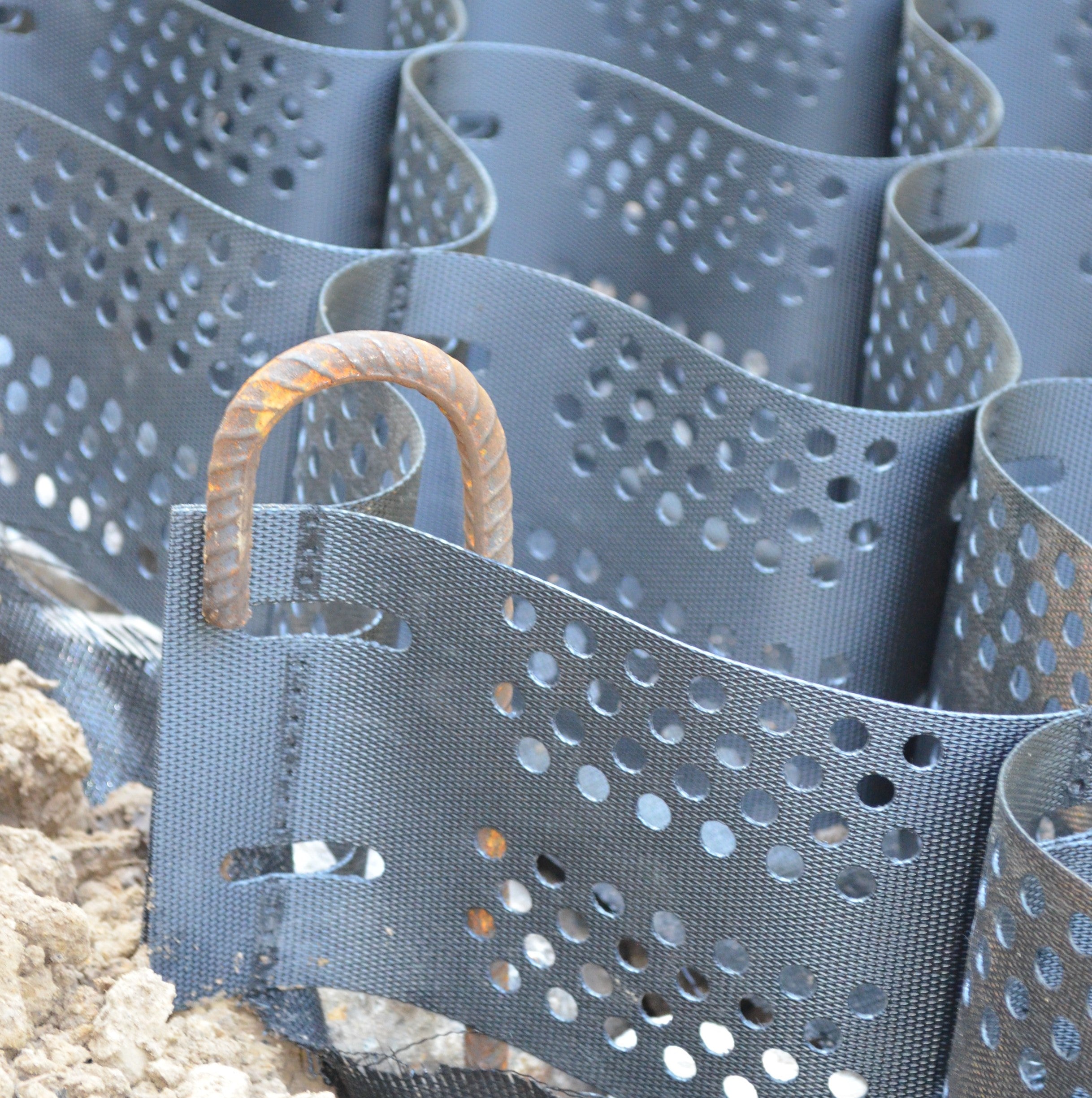 18" Rebar Staking Pins (20 per Order) - Optional for RutGuard Geocell